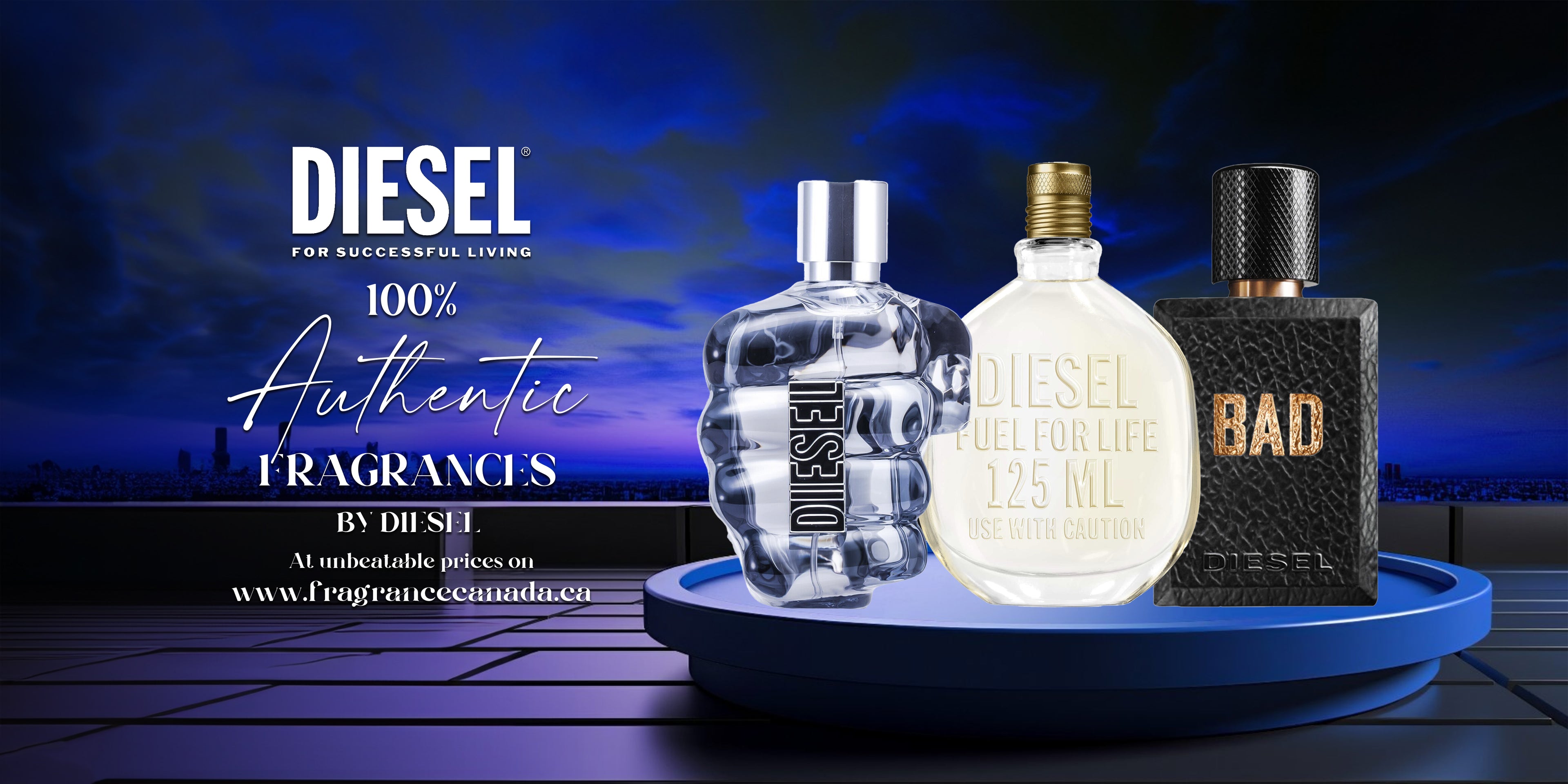 Diesel Perfumes & Colognes for Men & Women | Fragrance Canada