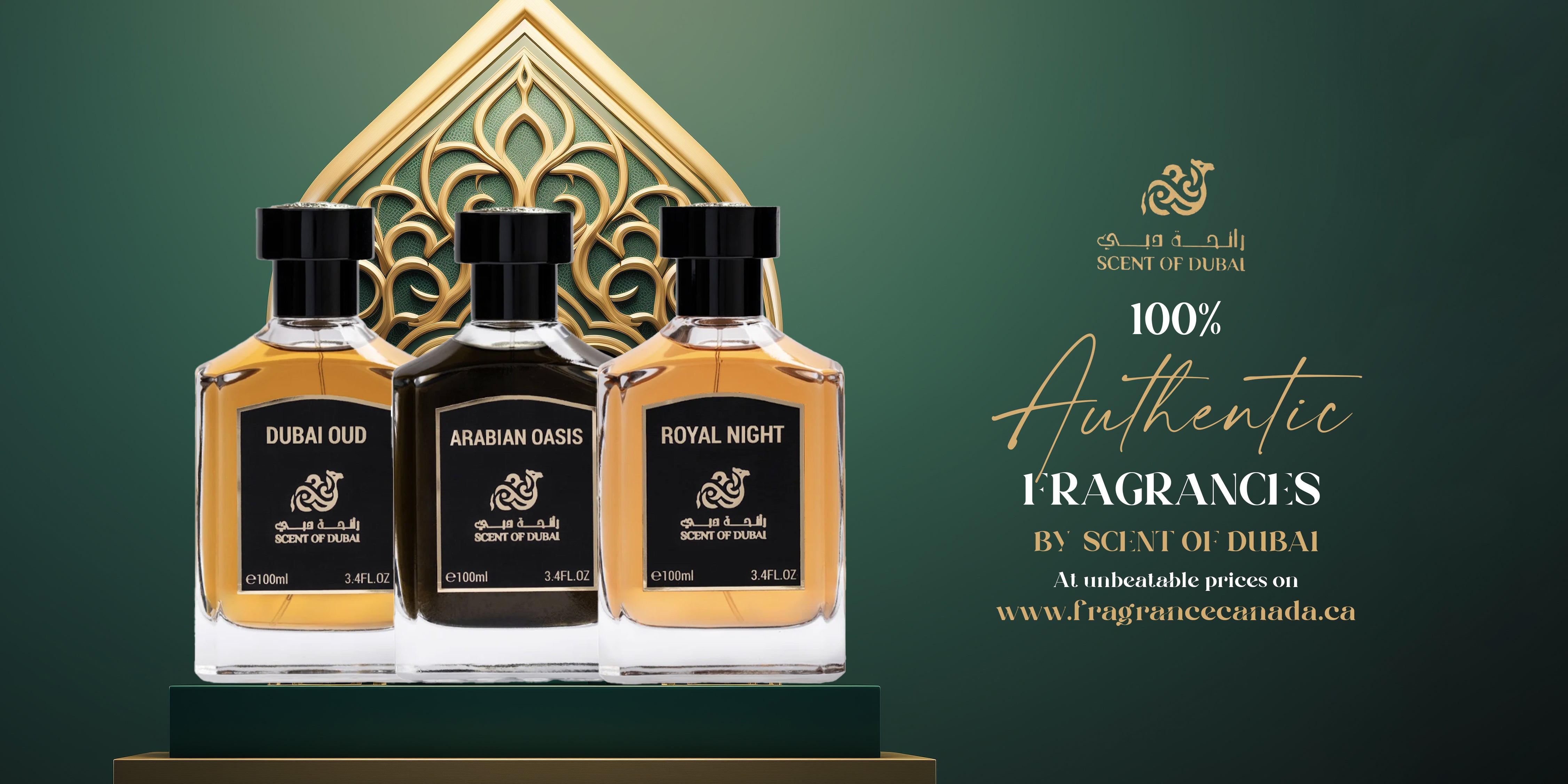 Scent Of Dubai Perfumes & Colognes for Men & Women | Fragrance Canada